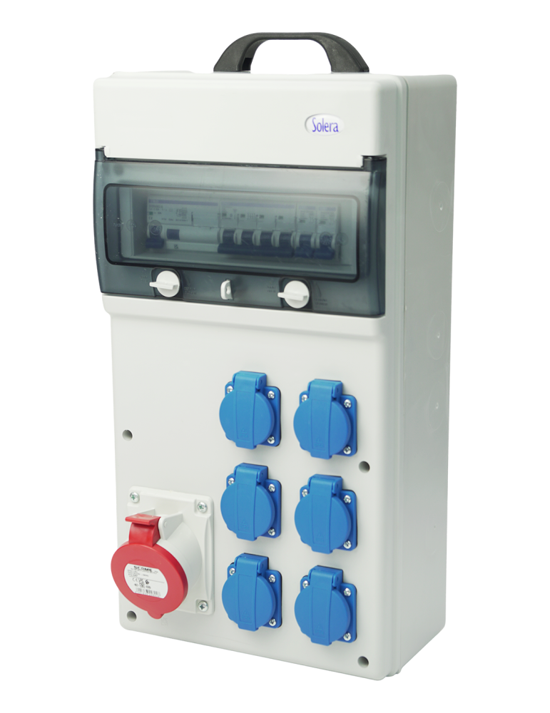 Prix de gros sur coffrets de prises triphasés , fabrication NF