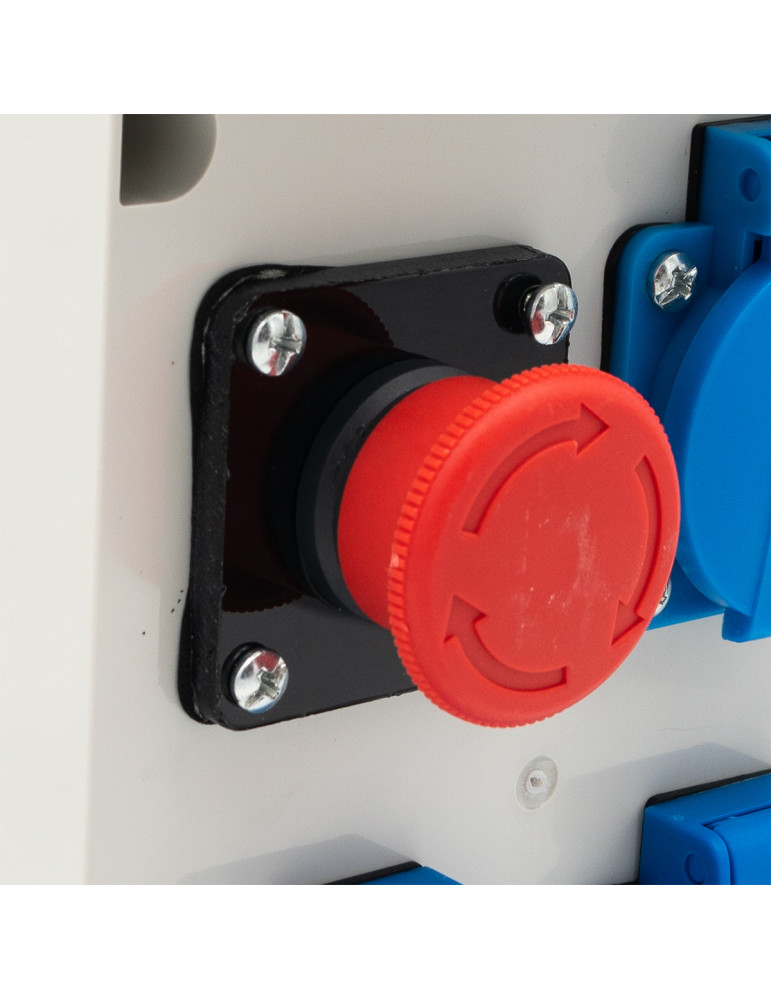 Coffret de chantier 4 PC mono + prise USB , complet avec cordon