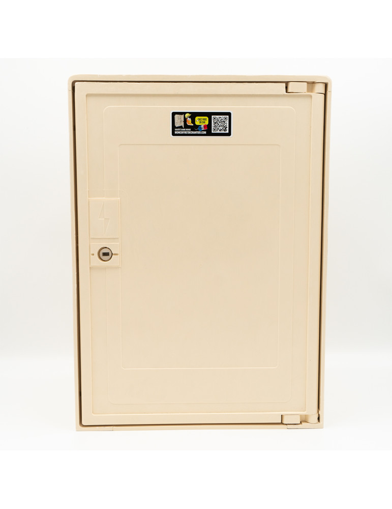 Coffret compteur de chantier triphasé 6/18 KW 10/30 Ampères ERDF